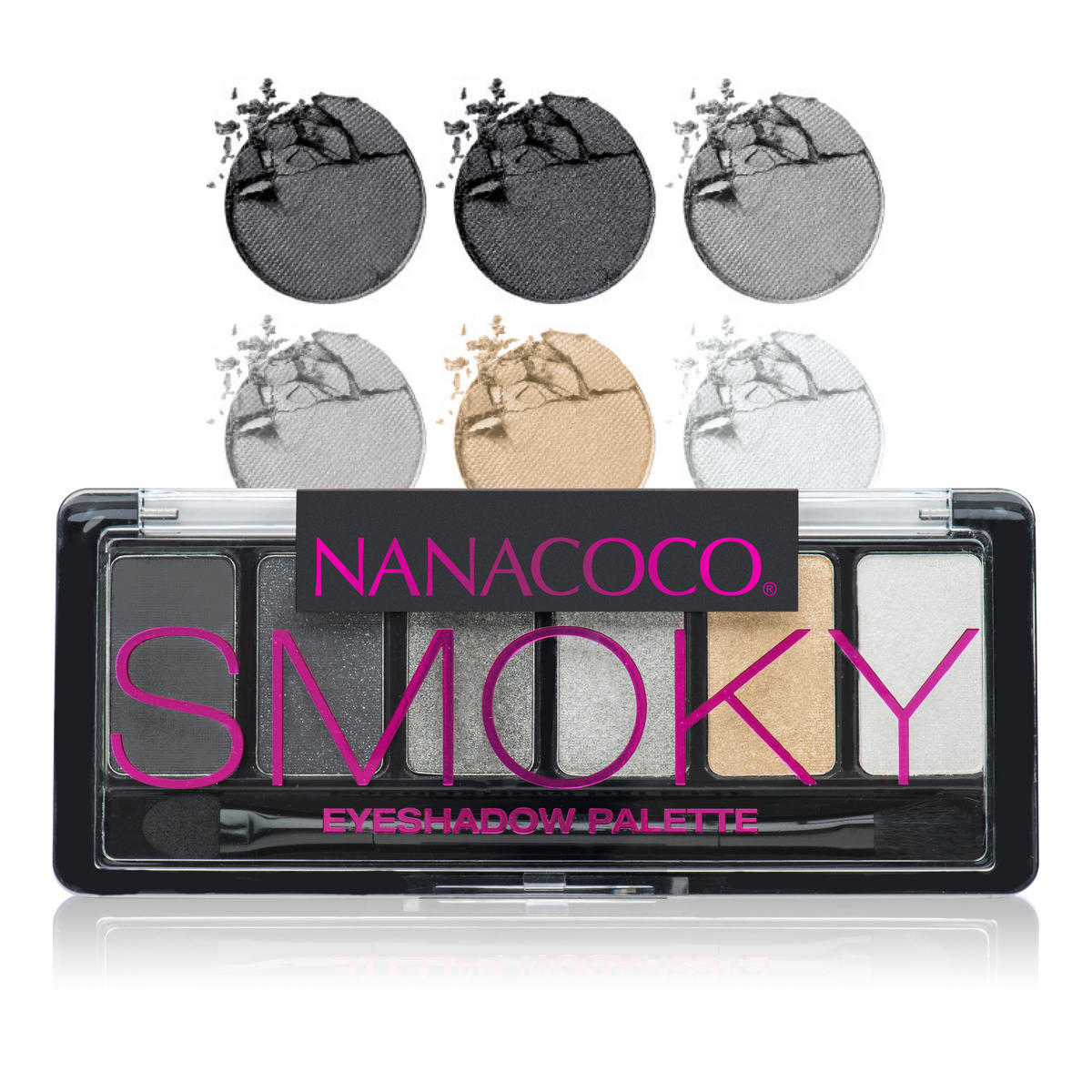 Nanacoco Six Shade Eyeshadow – Cosy